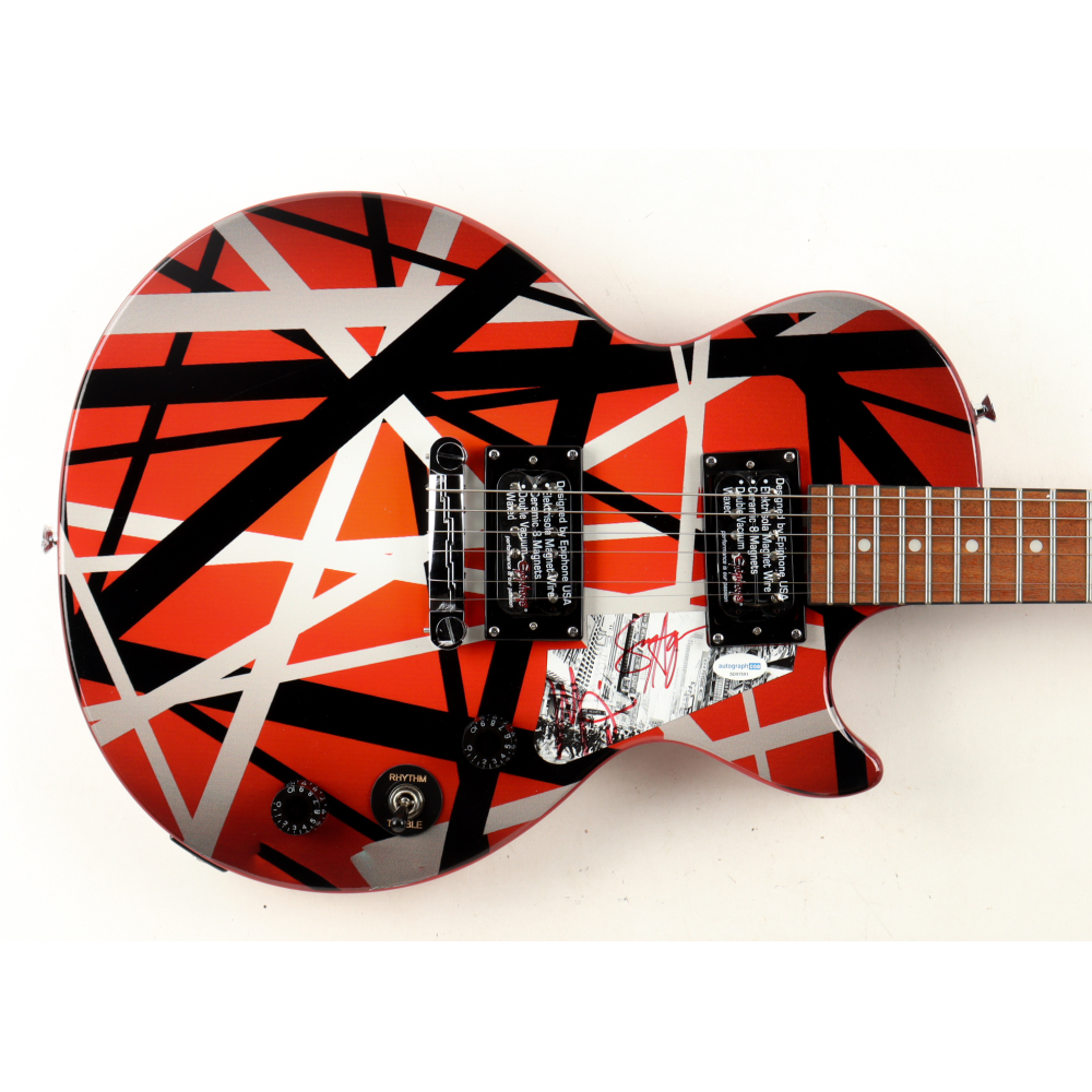 Sammy Hagar & Michael Anthony Signed Custom Electric Guitar (ACOA ...