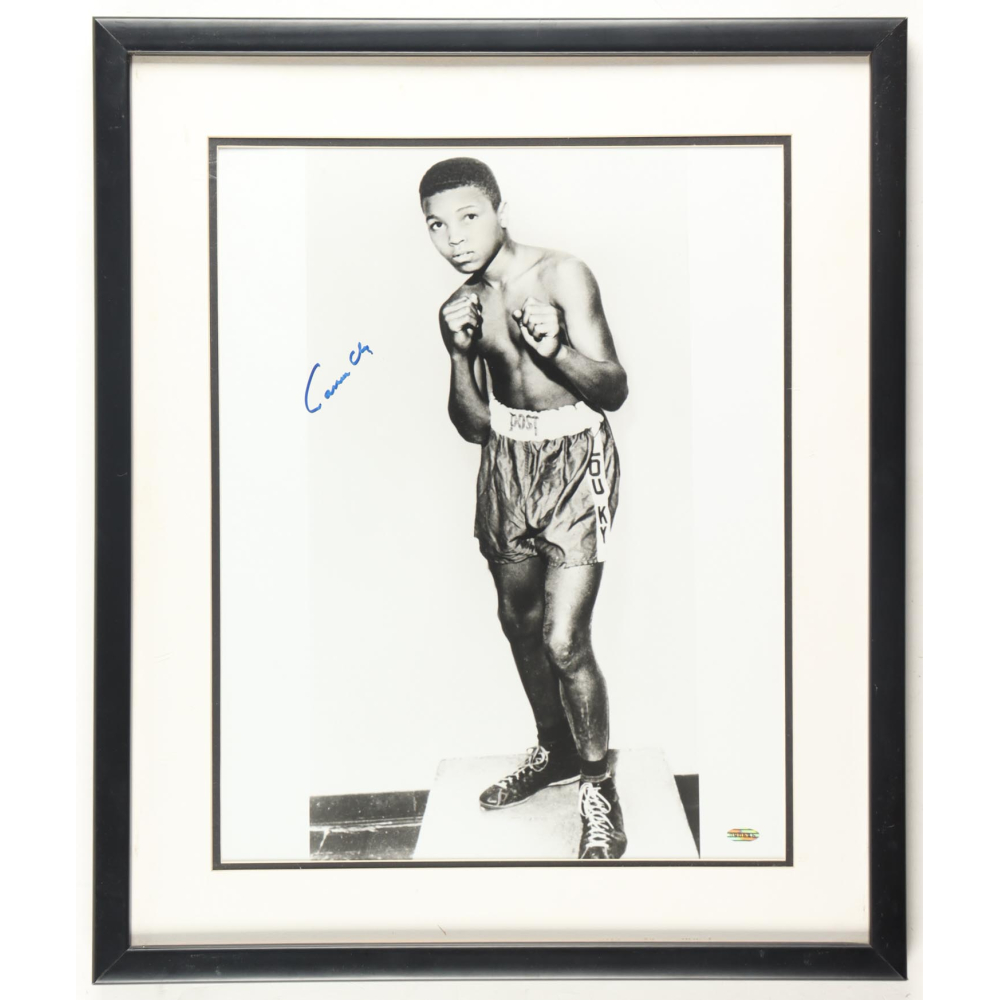 Cassius Clay Signed Custom Framed Photo (Beckett) | Pristine Auction