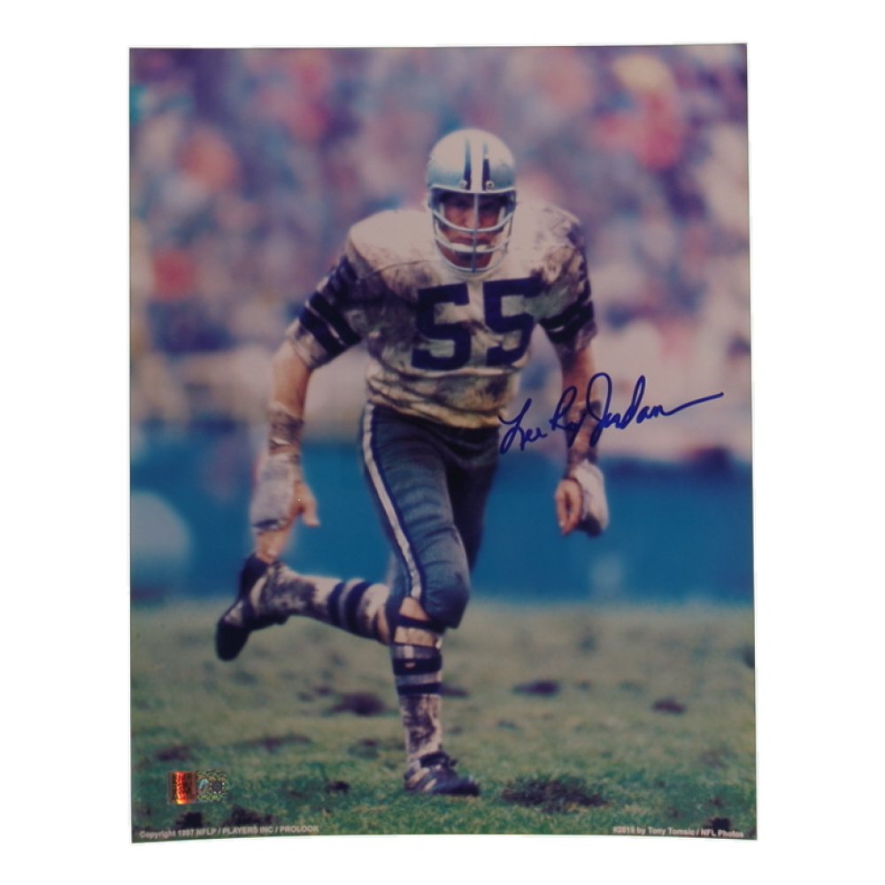 Lee Roy Jordan Signed Cowboys 8x10 Photo (AIV) | Pristine Auction