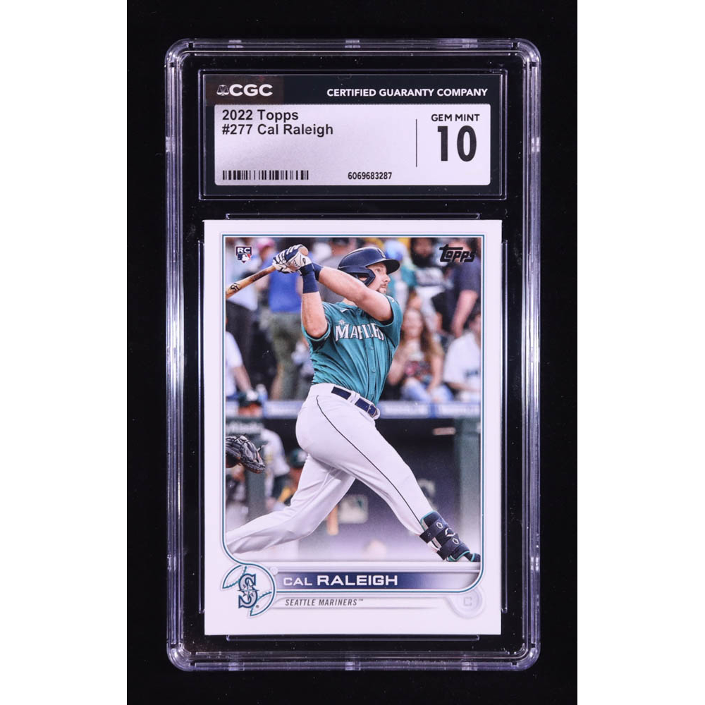 Cal Raleigh 2022 Topps #277 RC (CGC 10) | Pristine Auction