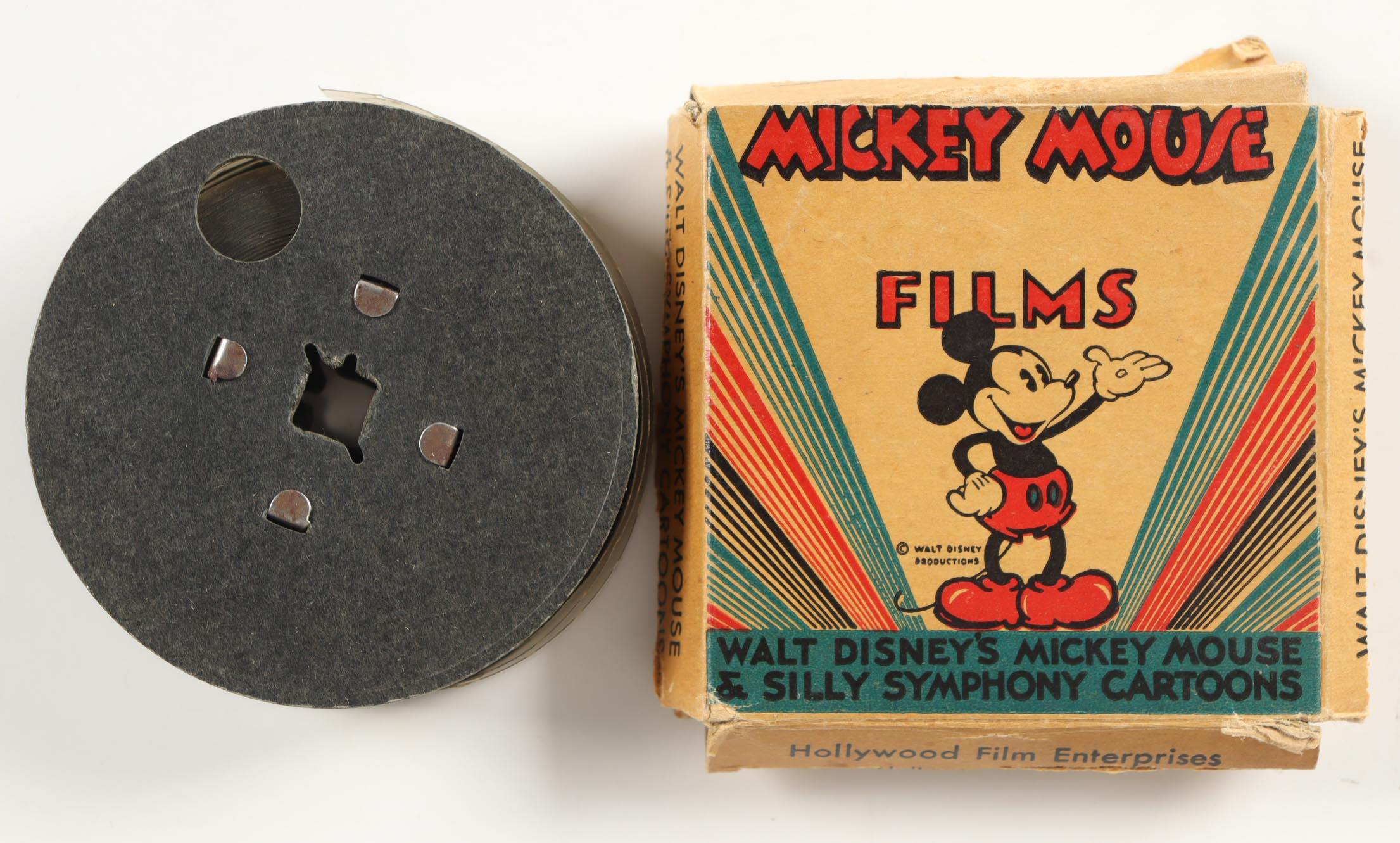 Vintage 1940 Vintage Mickey Mouse 8mm Film Reel with Original Box ...