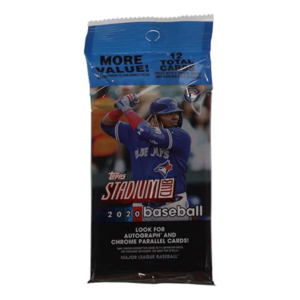 2020 Topps Stadium Club Baseball Value Pack with (12) Cards | Pristine ...