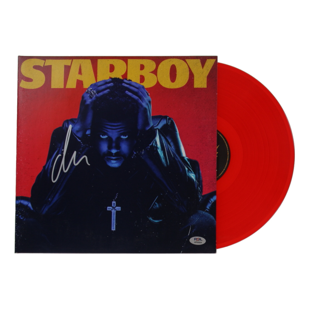 The Weeknd Signed "Starboy" Vinyl Record Album (PSA) | Pristine Auction