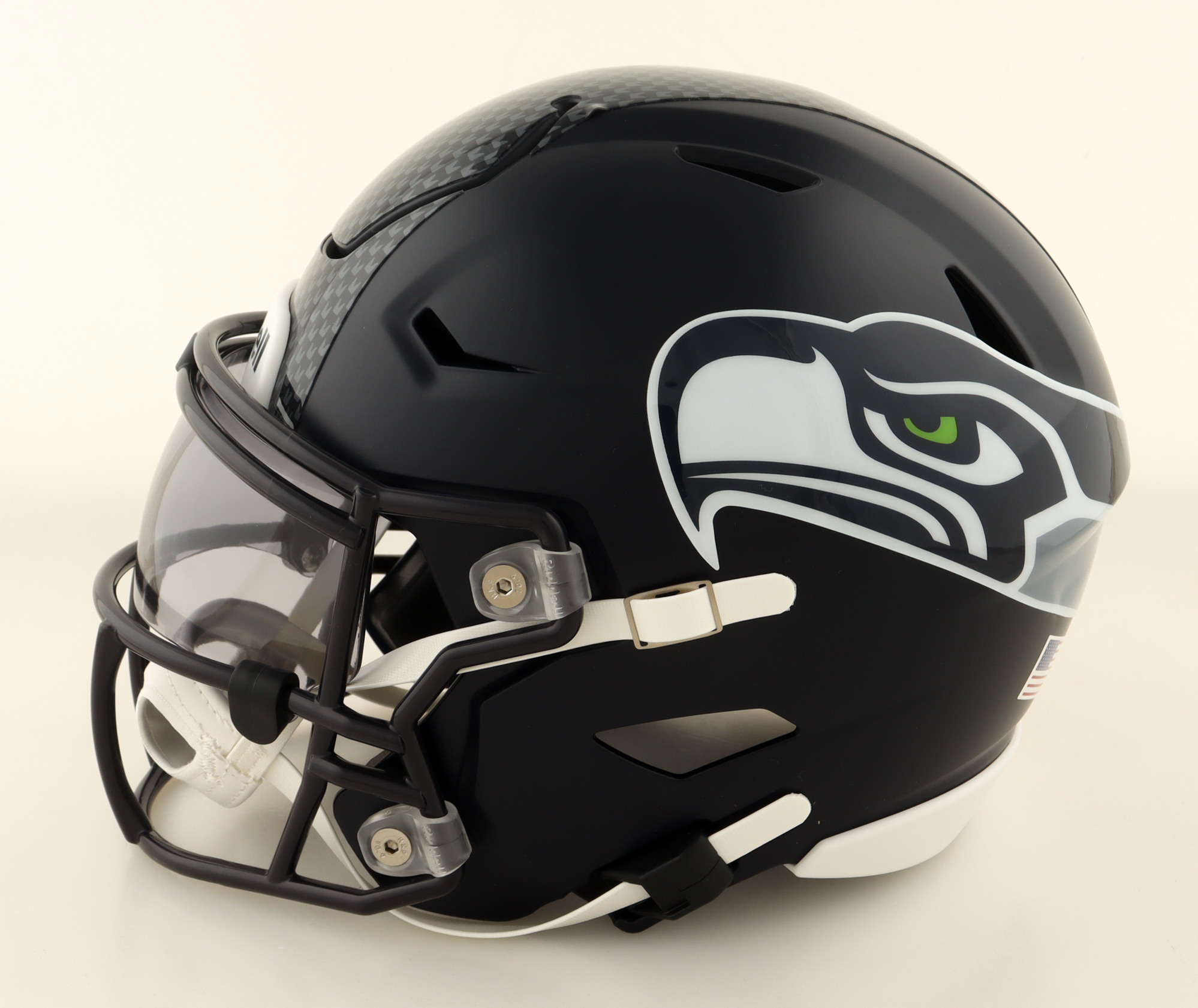 Earl Thomas Signed Seahawks Mid-Size SpeedFlex Helmet With Visor ...
