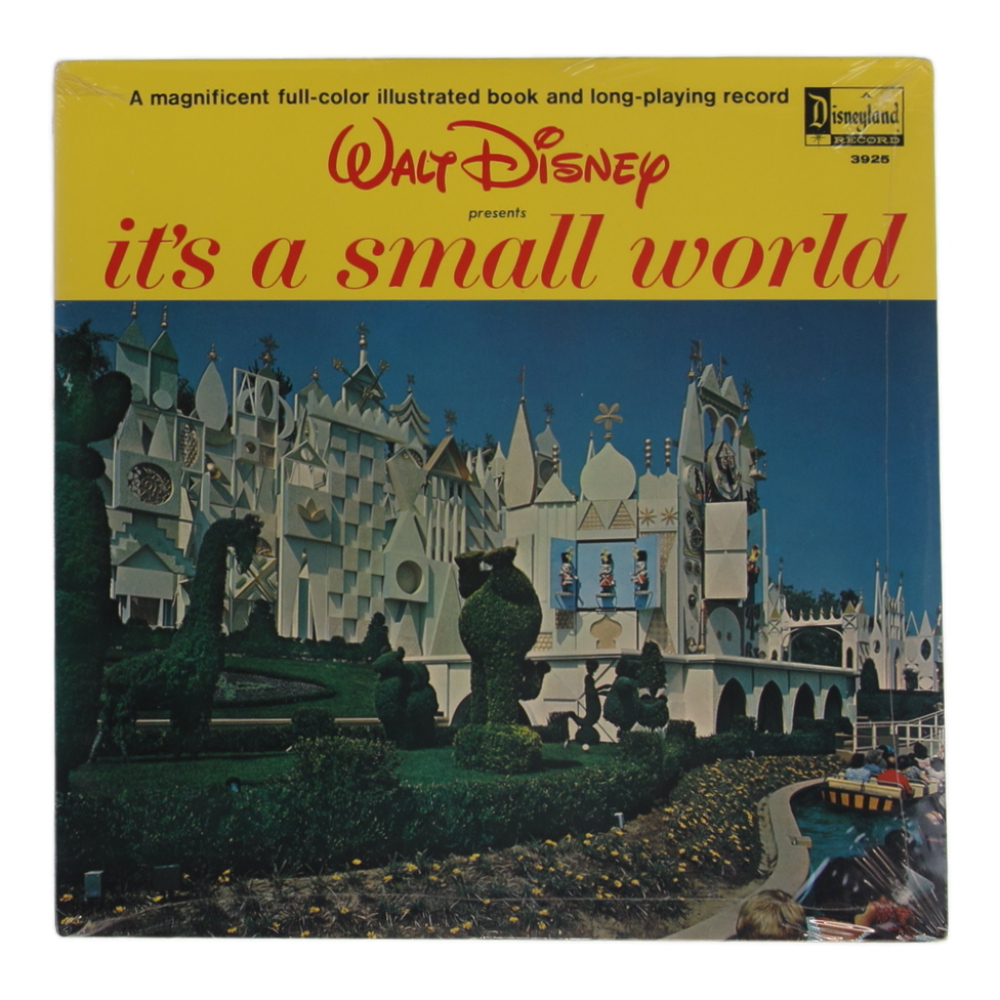 1964 Walt Disney's "It's A Small World" Vintage Vinyl LP Album with ...