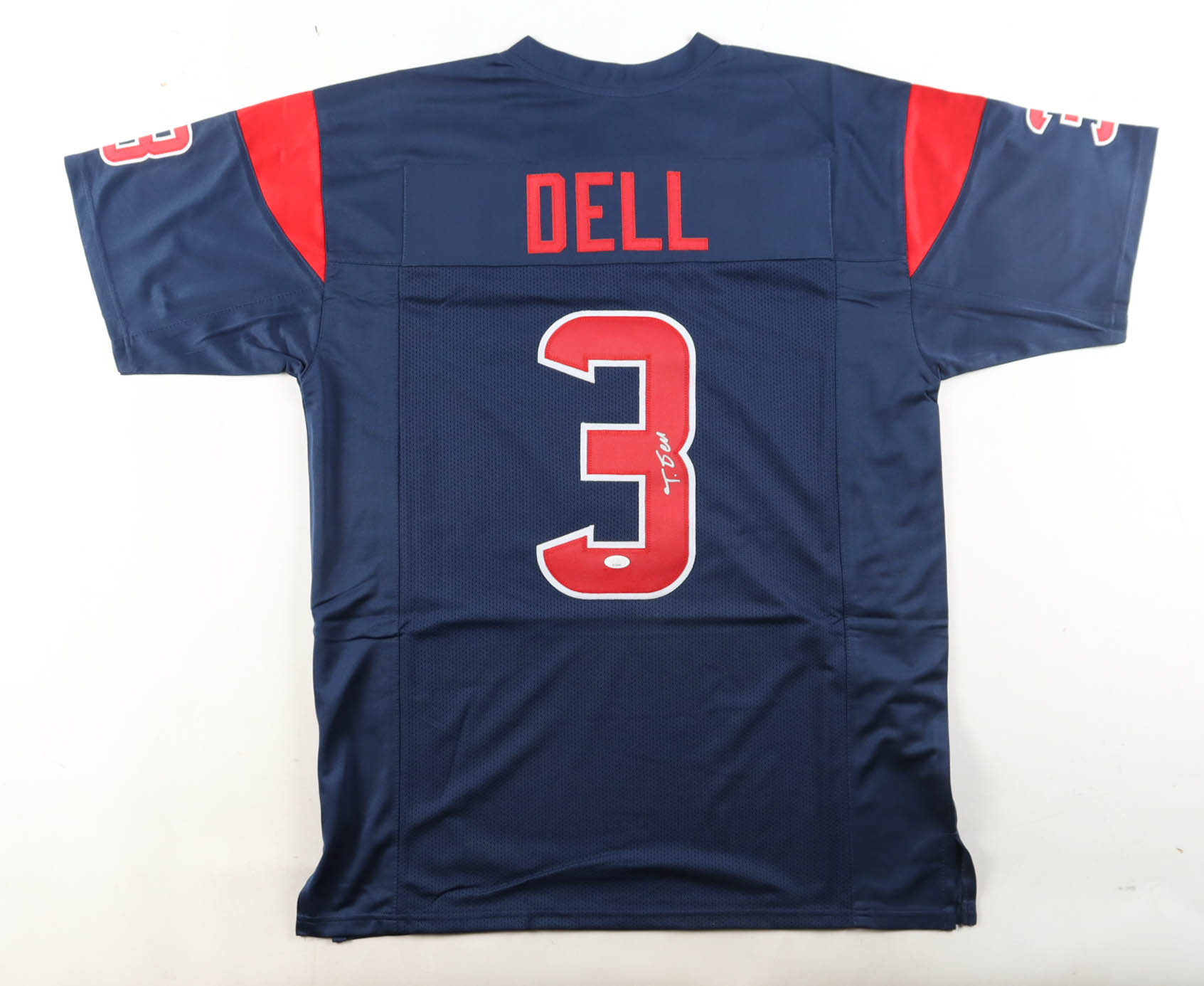 Tank Dell Signed Jersey (JSA) | Pristine Auction