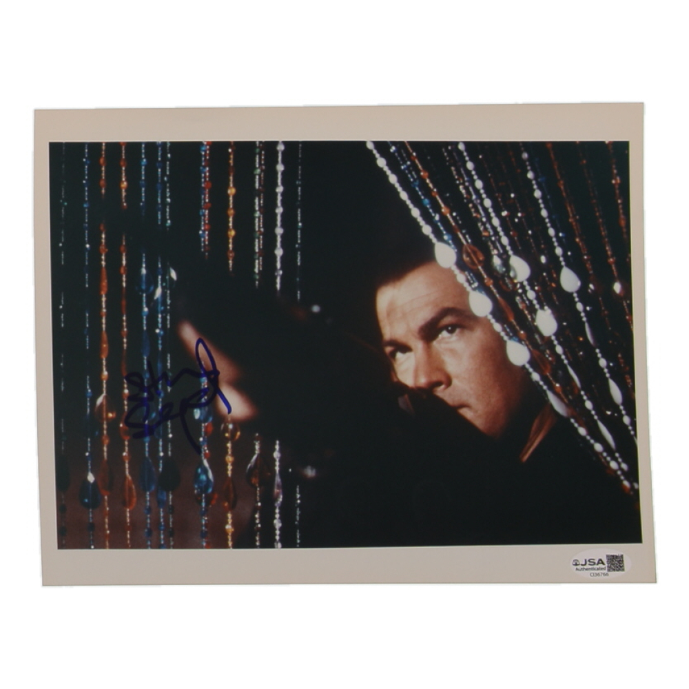 Steven Seagal Signed "Out for Justice" 8x10 Photo (JSA) | Pristine Auction