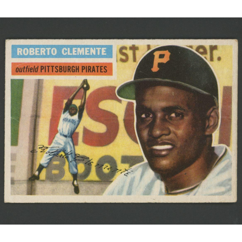 Roberto Clemente 1956 Topps #33 | Pristine Auction