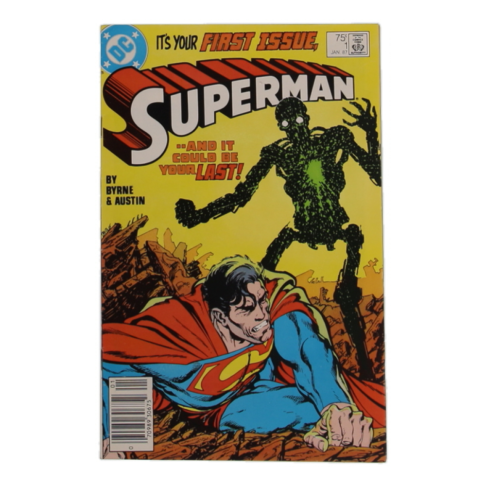 1987 "Superman" Issue #1 DC Comic Book | Pristine Auction