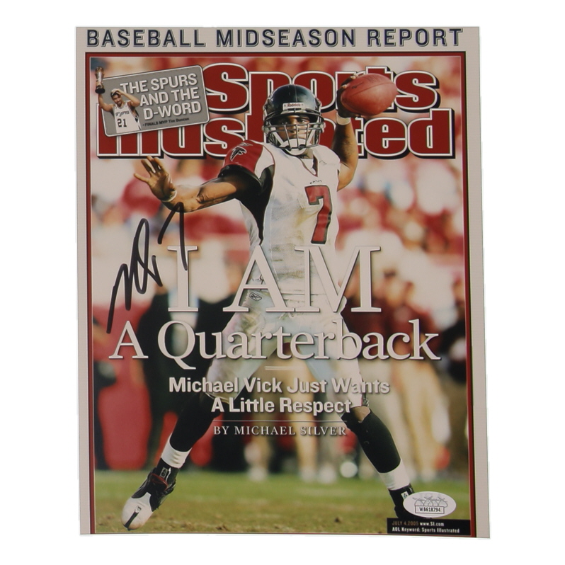 Michael Vick Signed Falcons 8x10 Photo (JSA) | Pristine Auction