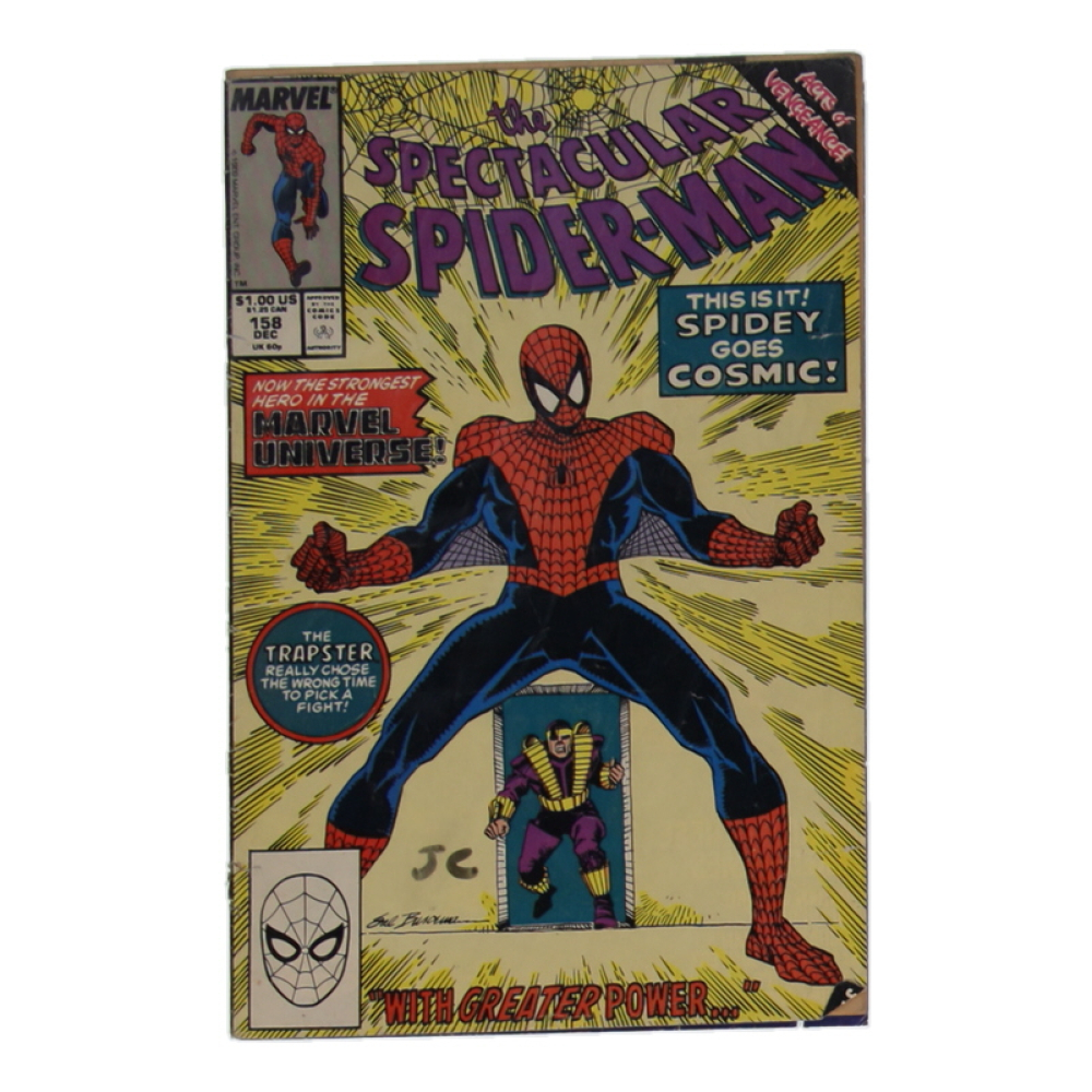 1989 "The Spectacular Spider-Man" Issue #158 Marvel Comic Book ...