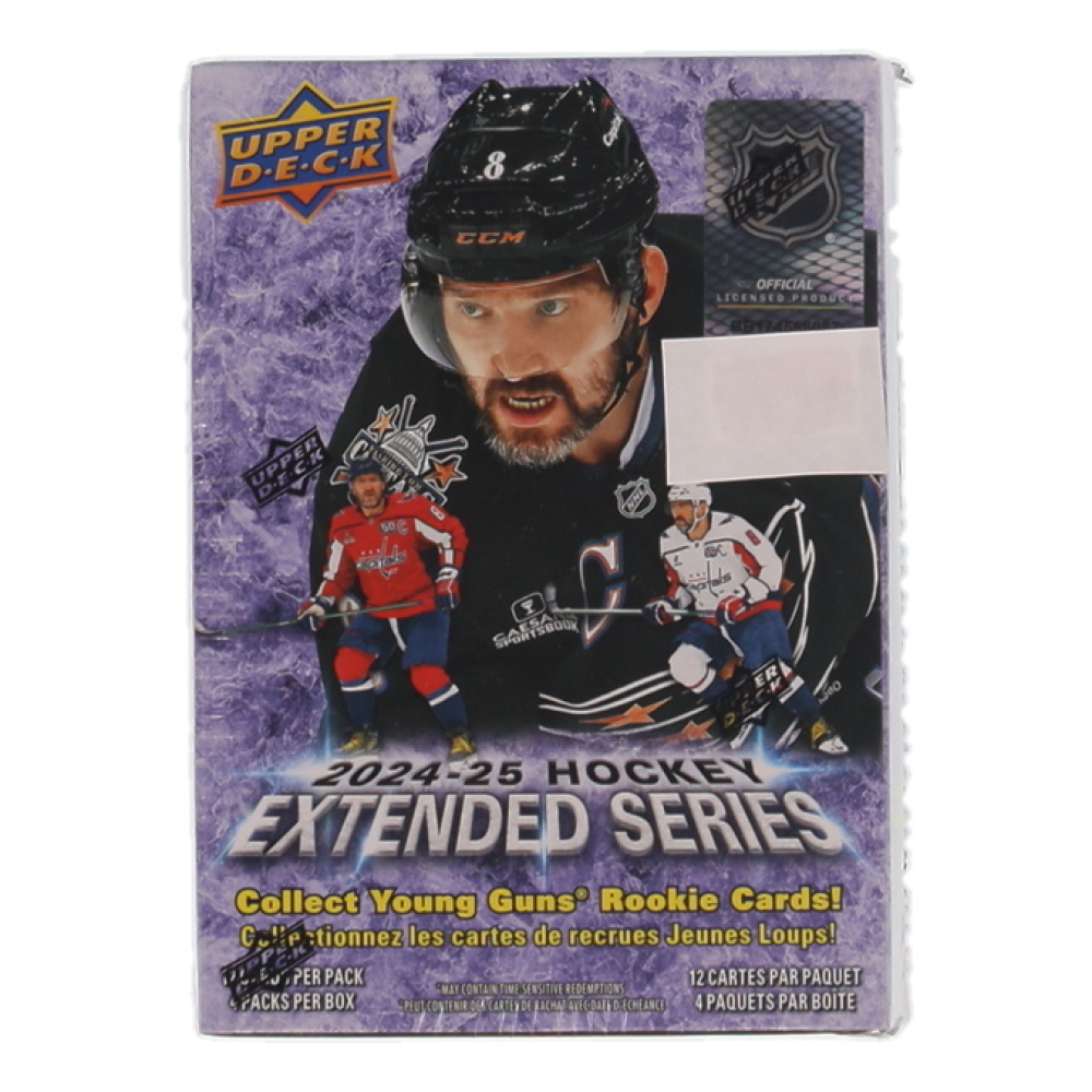 2024-25 Upper Deck Hockey Extended Series (4) Pack Blaster Box ...