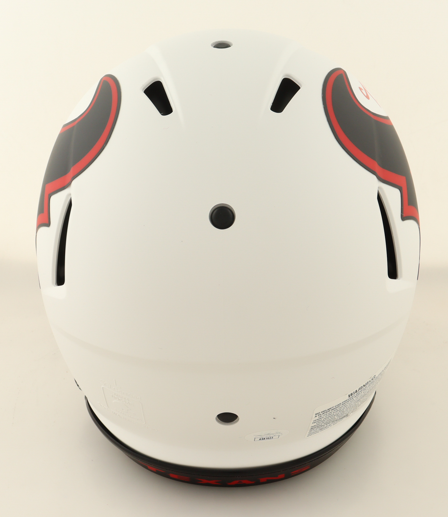 Tank Dell Signed Texans Full-Size Authentic On-Field Lunar Eclipse ...