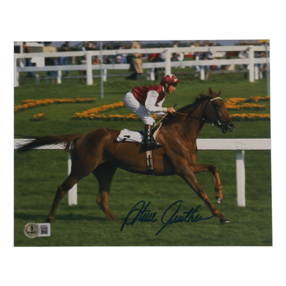Steve Cauthen Signed 8x10 Photo (Beckett) | Pristine Auction