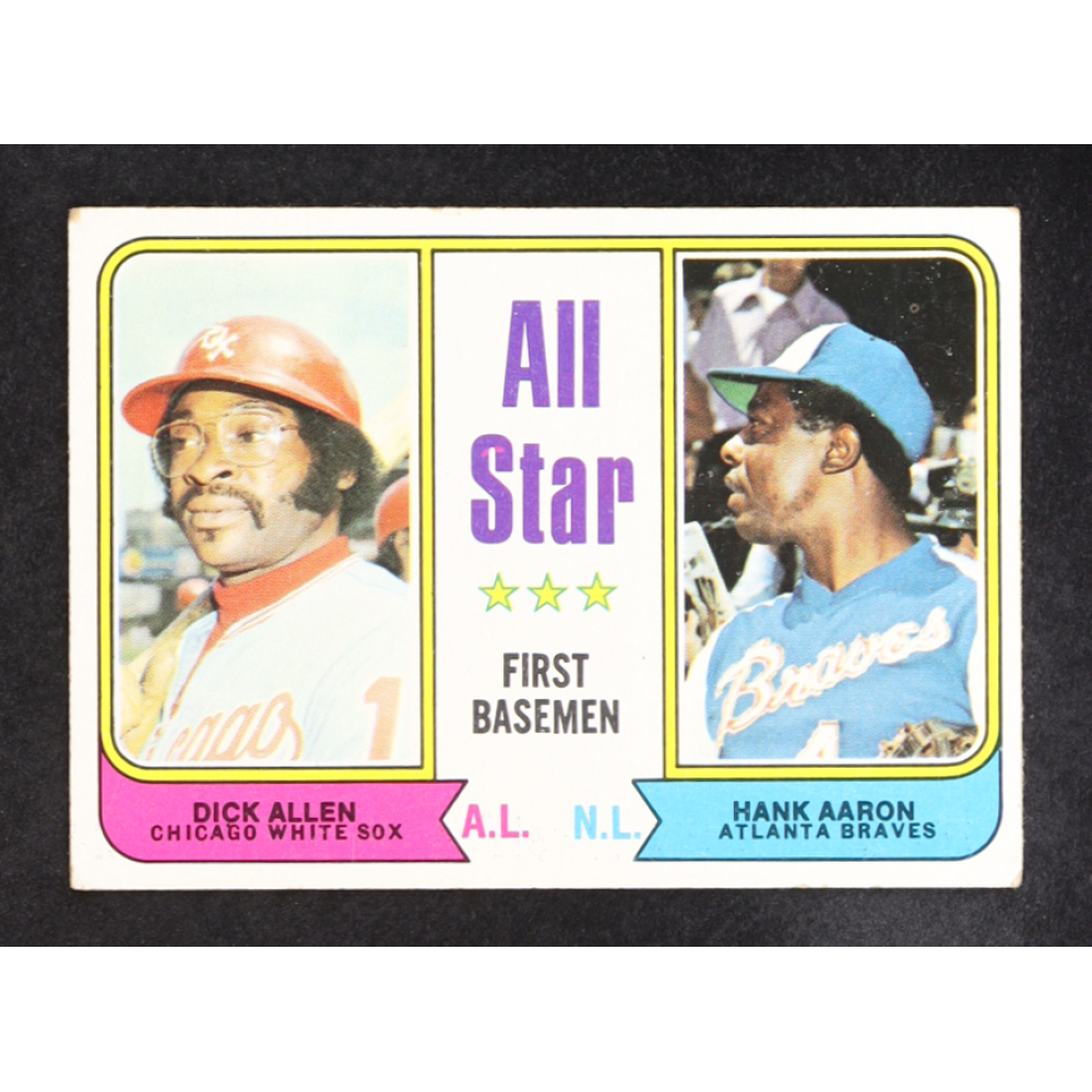 Dick Allen / Hank Aaron 1974 Topps #332 AS | Pristine Auction