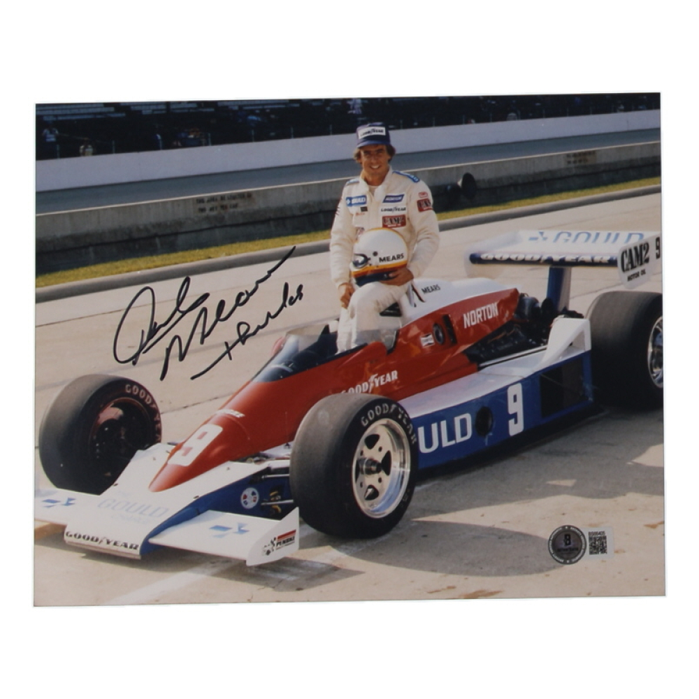 Rick Mears Signed Indy 500 8x10 Photo Inscribed "Thanks" (Beckett ...