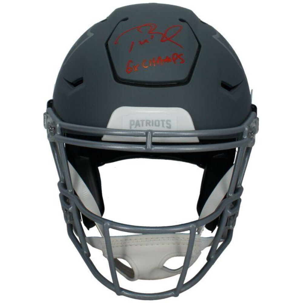Tom Brady Signed LE Patriots Full-Size Authentic On-Field Slate ...