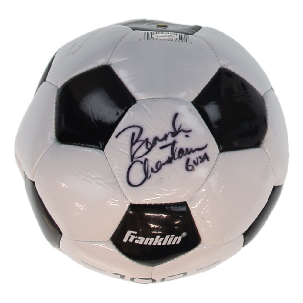 Brandi Chastain Signed Franklin Soccer Ball Inscribed "6 USA" (Schwartz ...