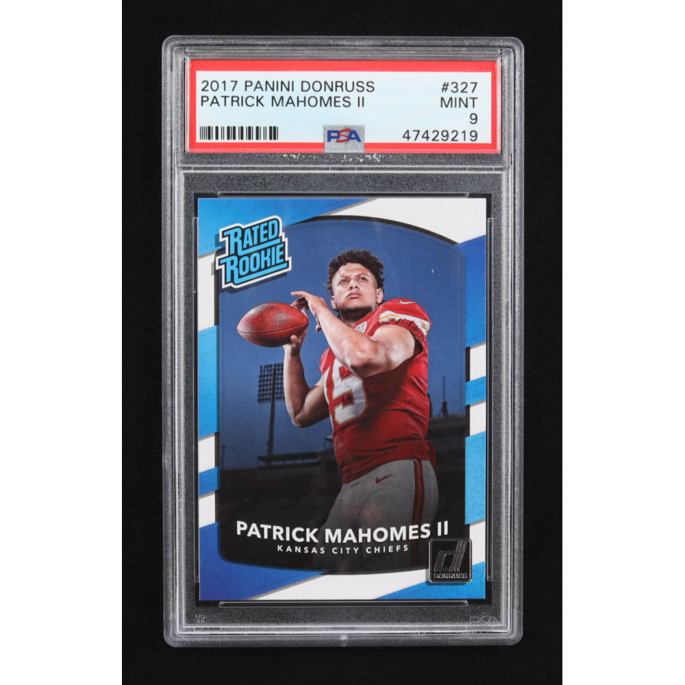Patrick Mahomes II 2017 Donruss Optic #177 RR RC (PSA 9) | Pristine Auction