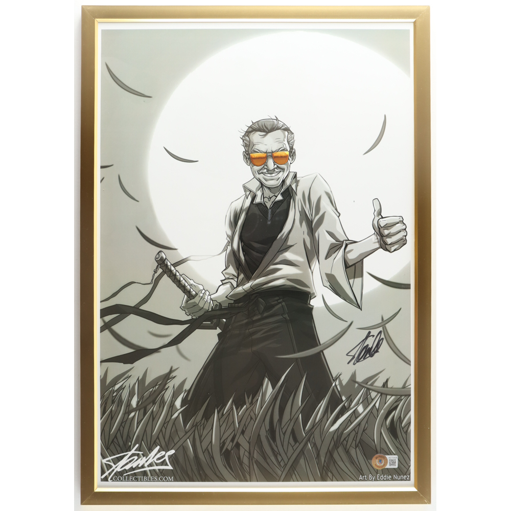 Stan Lee Signed Custom Framed Art Display (Beckett) | Pristine Auction