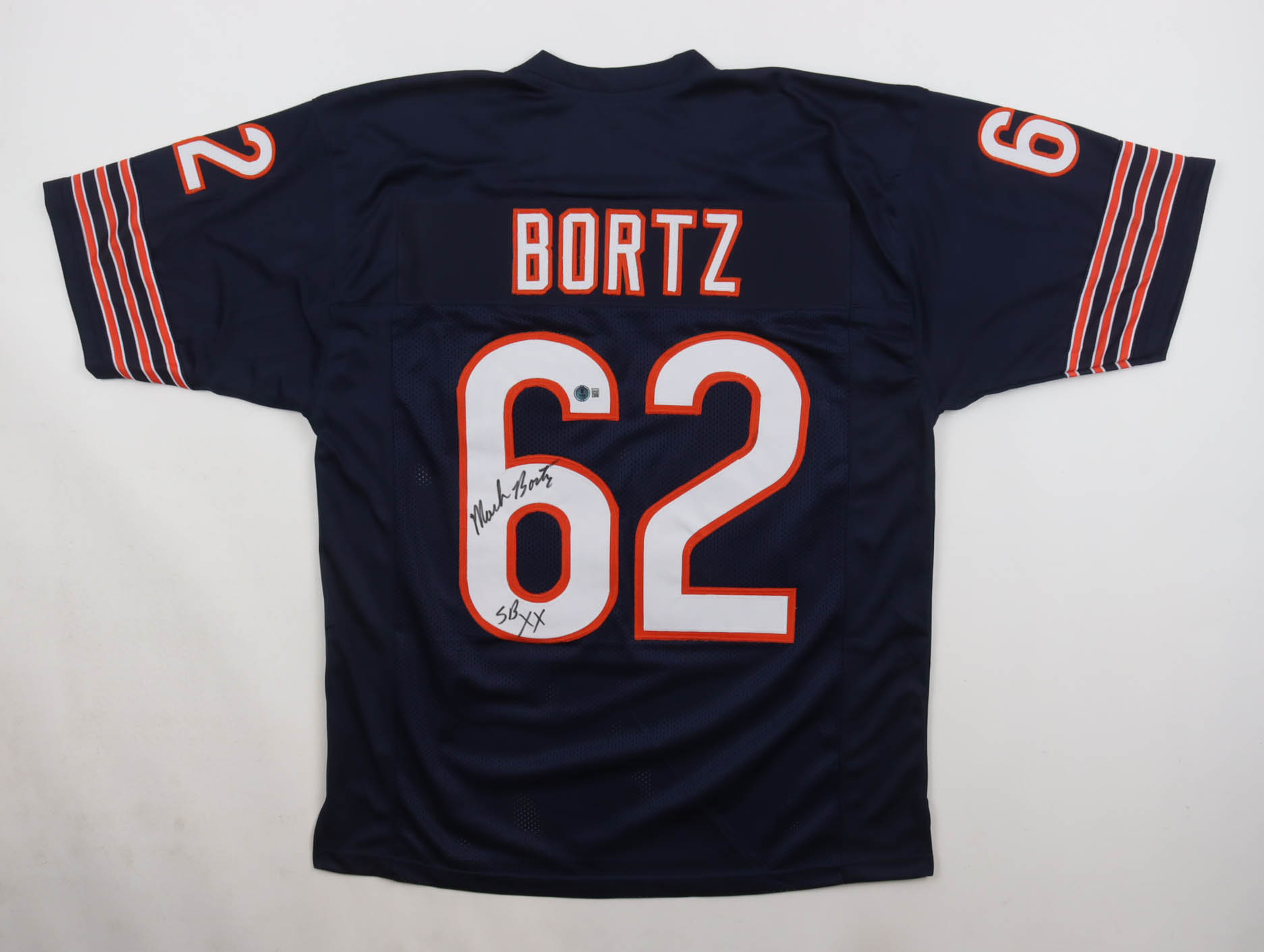 Mark Bortz Signed Jersey Inscribed "SBXX" (Beckett) | Pristine Auction