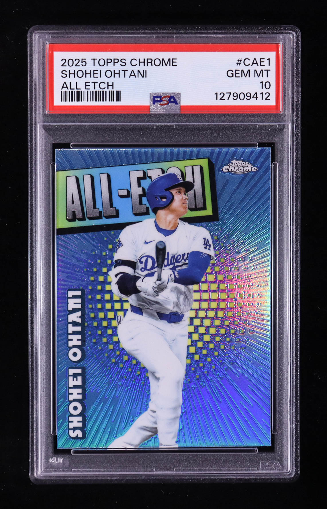 Shohei Ohtani 2025 Topps Chrome All Etch #CAE1 (PSA 10) | Pristine Auction