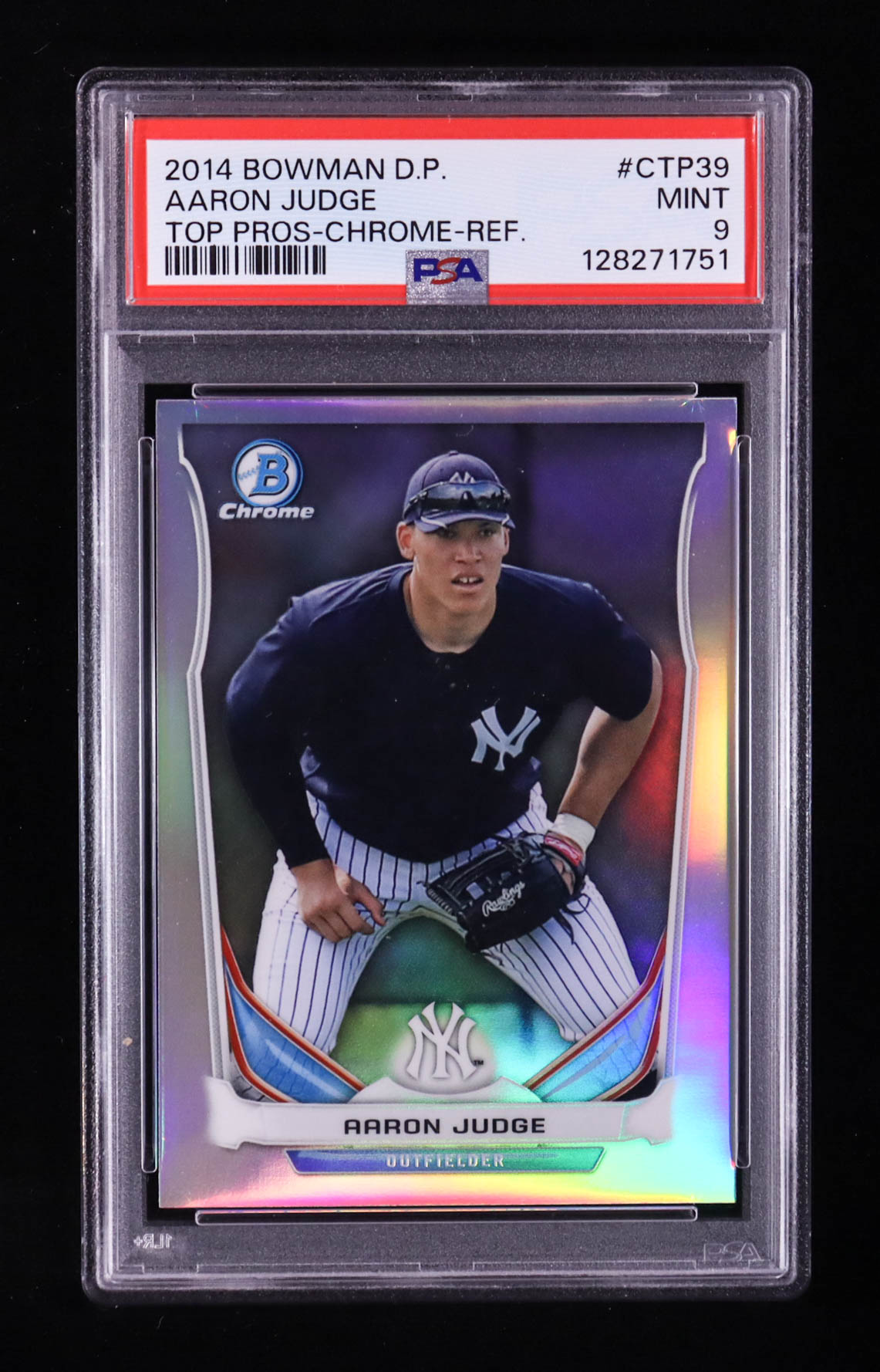 Aaron Judge 2014 Bowman Chrome Draft Top Prospects Refractors #CTP39 RC ...