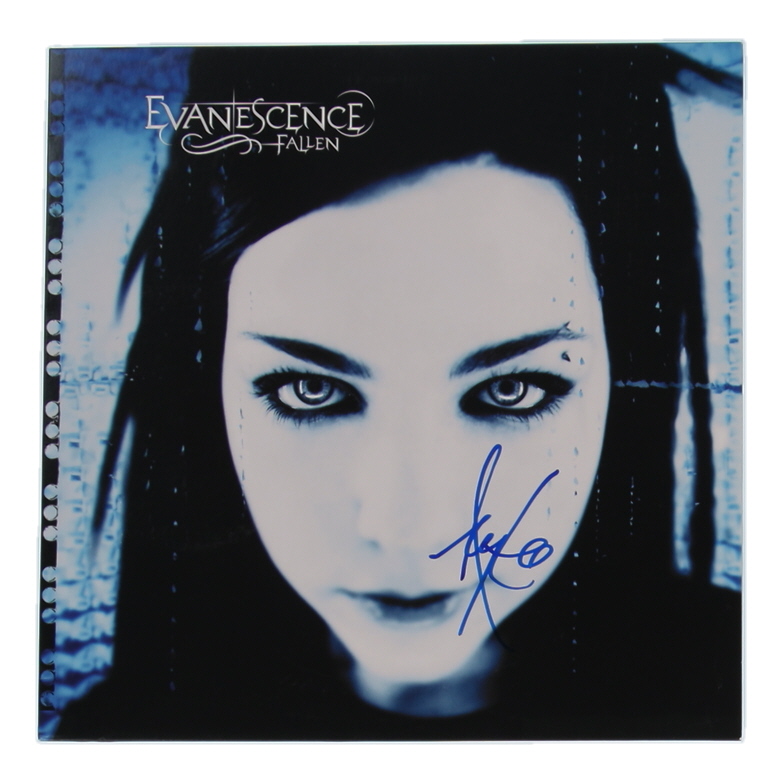 Amy Lee Signed Evanescence "Fallen" Vinyl Record Album Cover (JSA ...