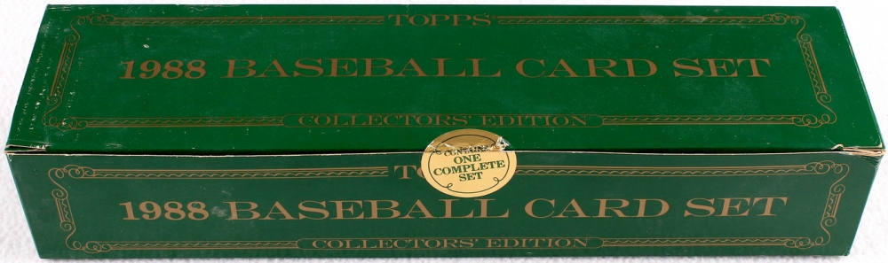 1988 Topps Tiffany Complete Set of (792) Baseball Cards | Pristine Auction