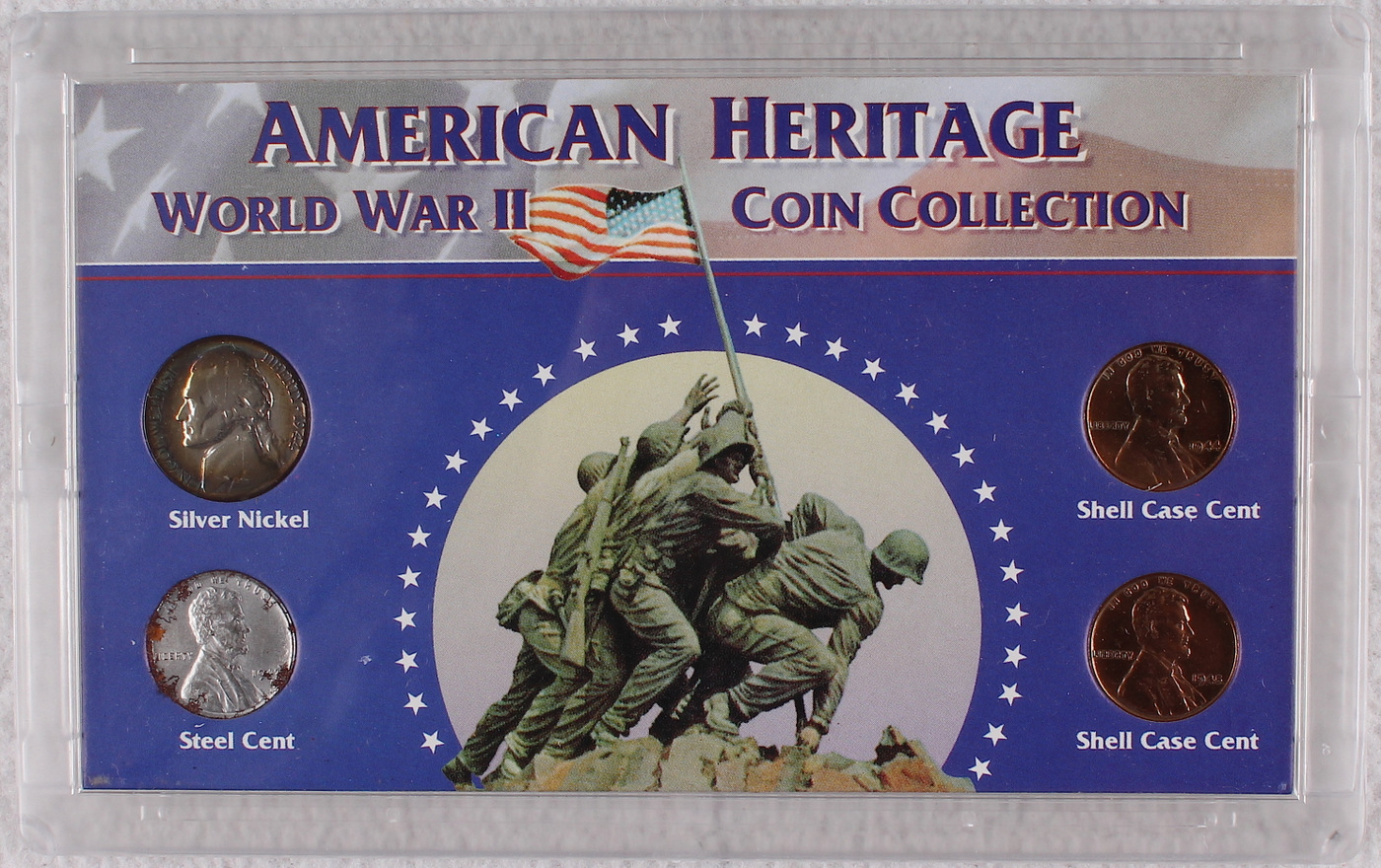 World War II Coin Collection from 1942-1945 with Silver Nickel, Steel ...