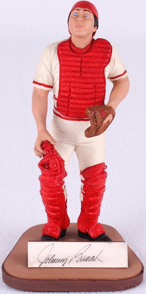 Johnny Bench Signed LE "Poised For Fame" Gartlan Figurine (PSA COA ...