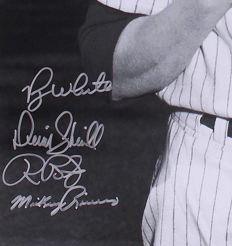 New York Yankees 16x20 Photo Signed by (20) with Roy White, Dennis ...