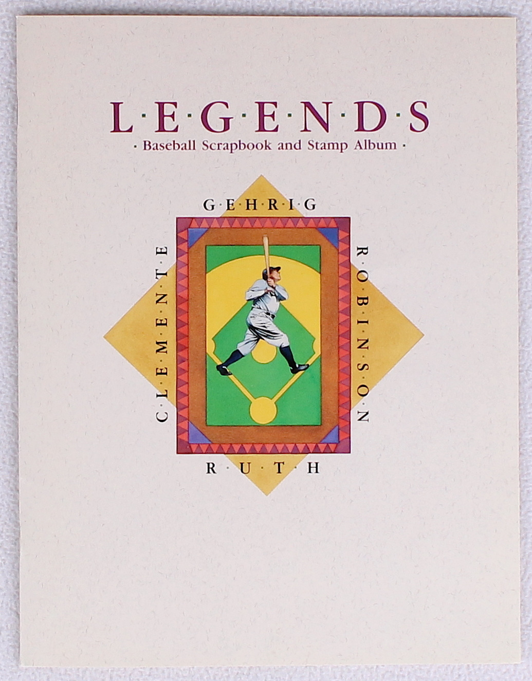 1989 Legends Baseball Scrapbook & Stamp Album | Pristine Auction