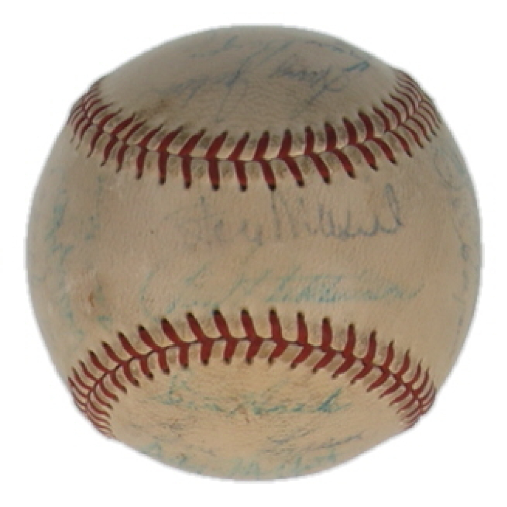 1958 St. Louis Cardinals | ONL Baseball Signed by (25) with Stan Musial ...