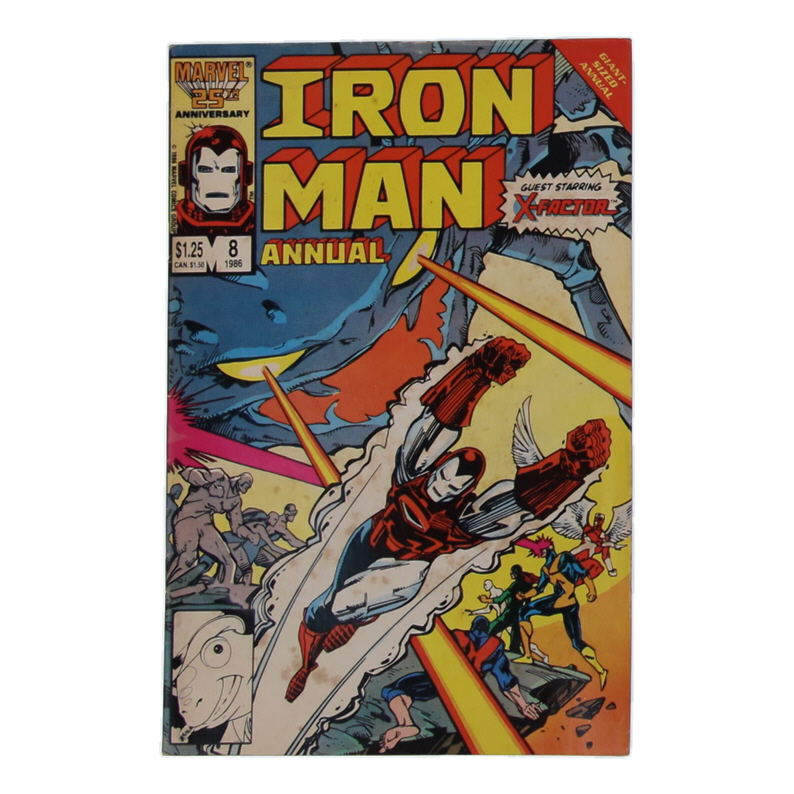 1986 "Iron Man" Issue #8 Marvel Comic Book | Pristine Auction