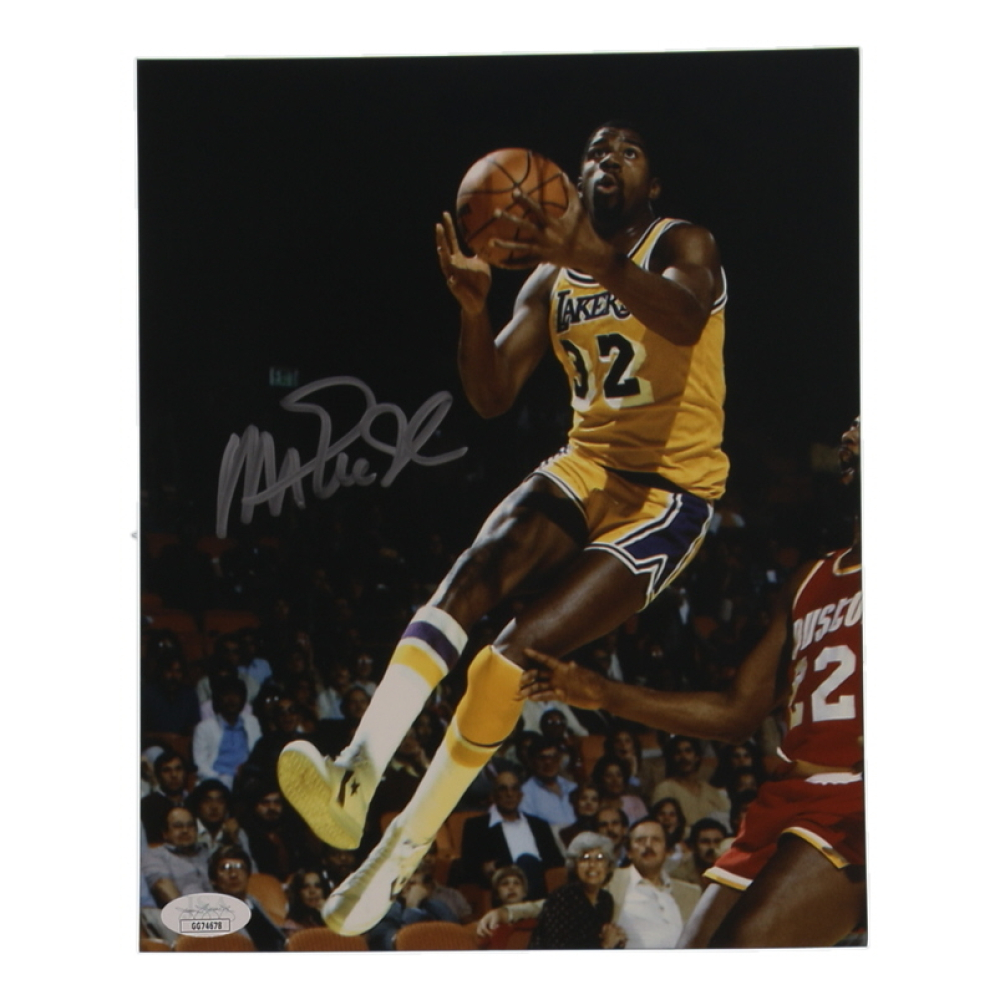 Magic Johnson Signed Lakers 8x10 Photo (JSA) | Pristine Auction