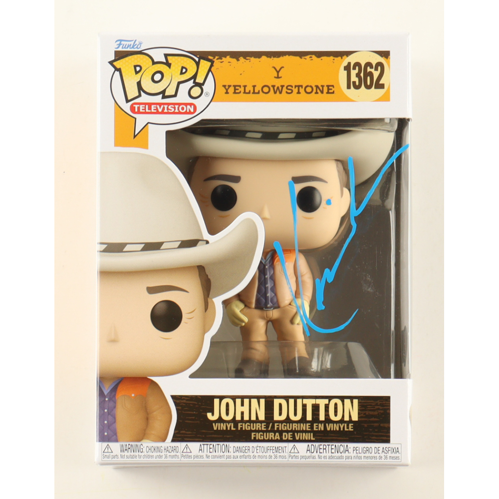 Kevin Costner Signed "Yellowstone" John Dutton #1362 Funko Pop! Vinyl ...
