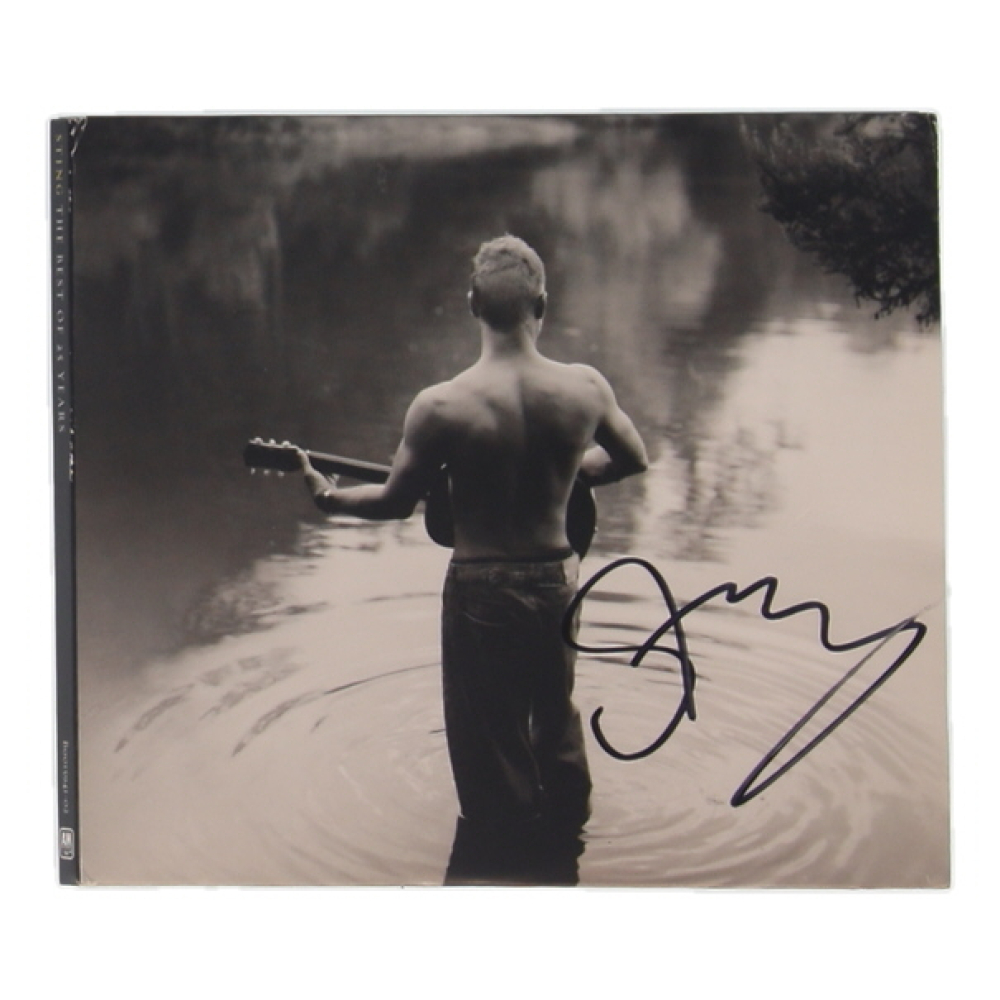 Sting Signed "The Best of 25 Years" CD Album (Beckett) | Pristine Auction
