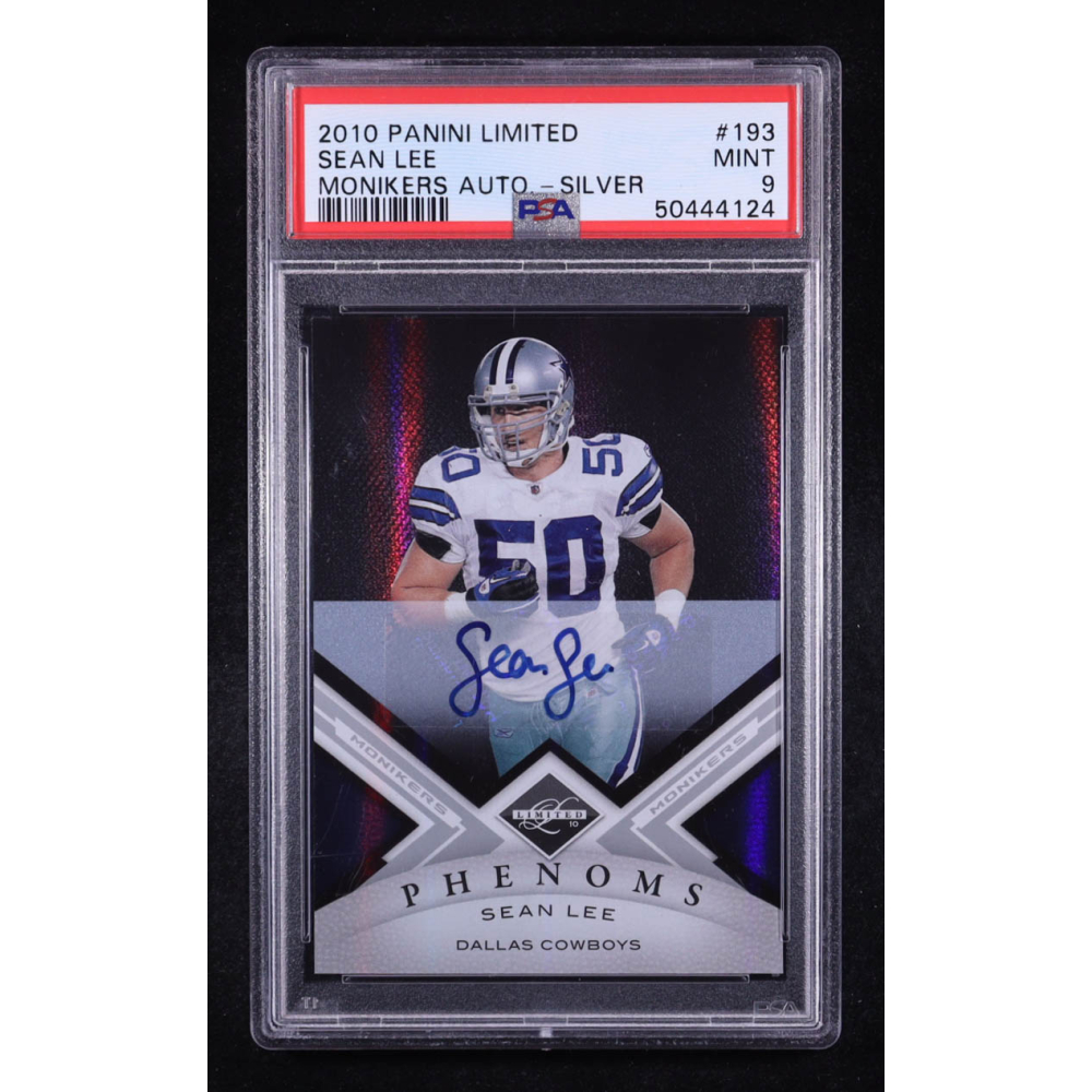 Sean Lee 2010 Panini Limited Monikers Phenoms Silver Auto #193 RC #138/ ...
