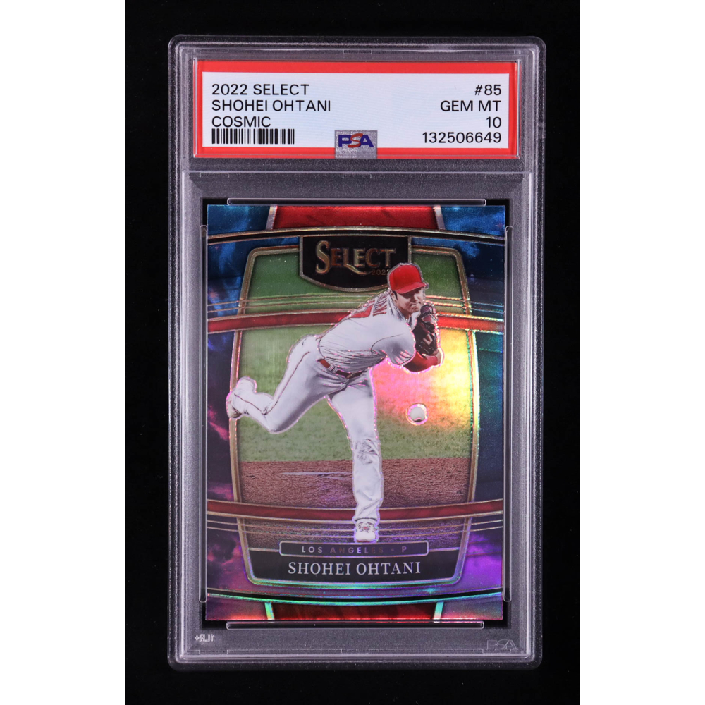 Shohei Ohtani 2022 Panini Select Cosmic #85 (PSA 10) | Pristine Auction