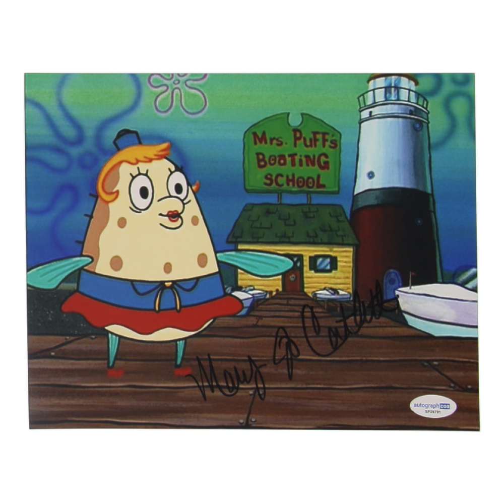 Mary Jo Catlett Signed "SpongeBob SquarePants" 8x10 Photo (ACOA ...