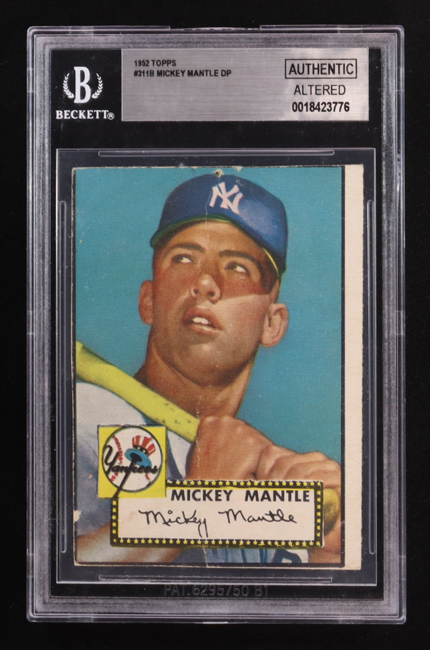 Mickey Mantle 1952 Topps #311B (BGS) | Pristine Auction