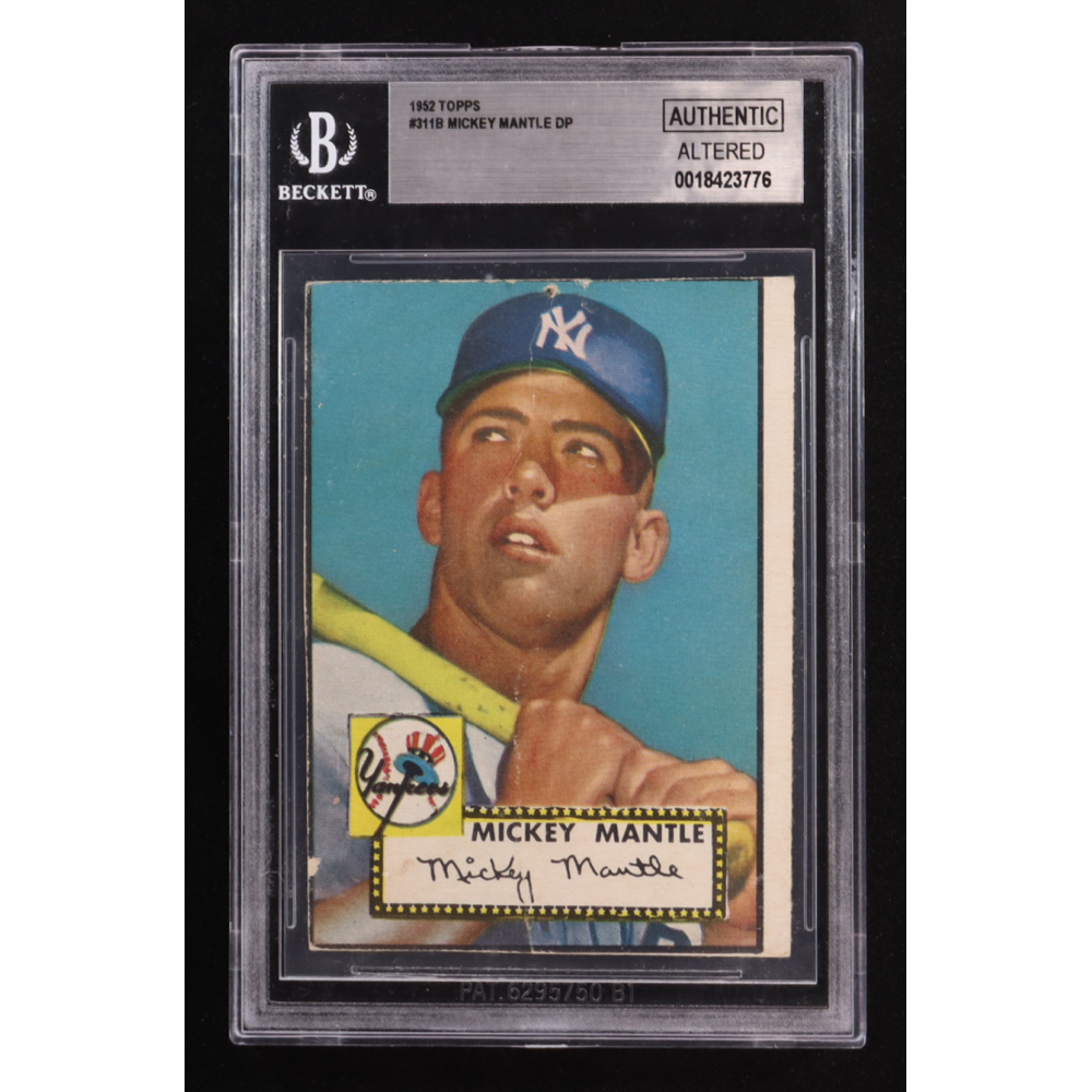 Mickey Mantle 1952 Topps #311B (BGS) | Pristine Auction