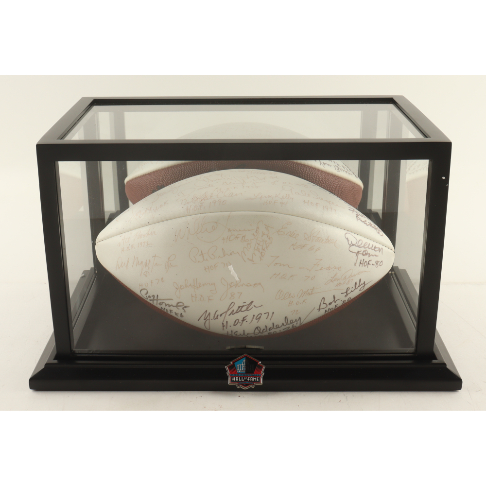 Football Hall of Famers NFL Football Signed by (29) Y.A. Tittle, Chuck ...