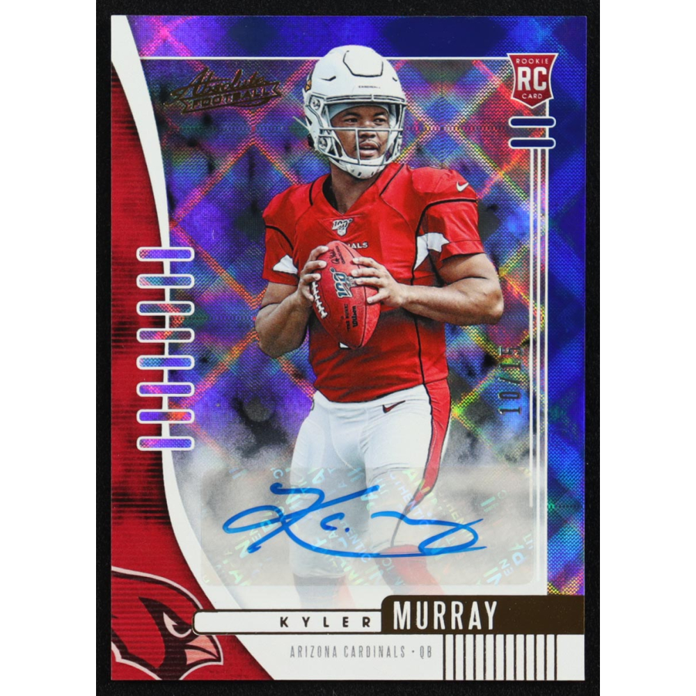 Kyler Murray 2019 Absolute Signature Rookies Blue Diamonds #126 #10/15 ...
