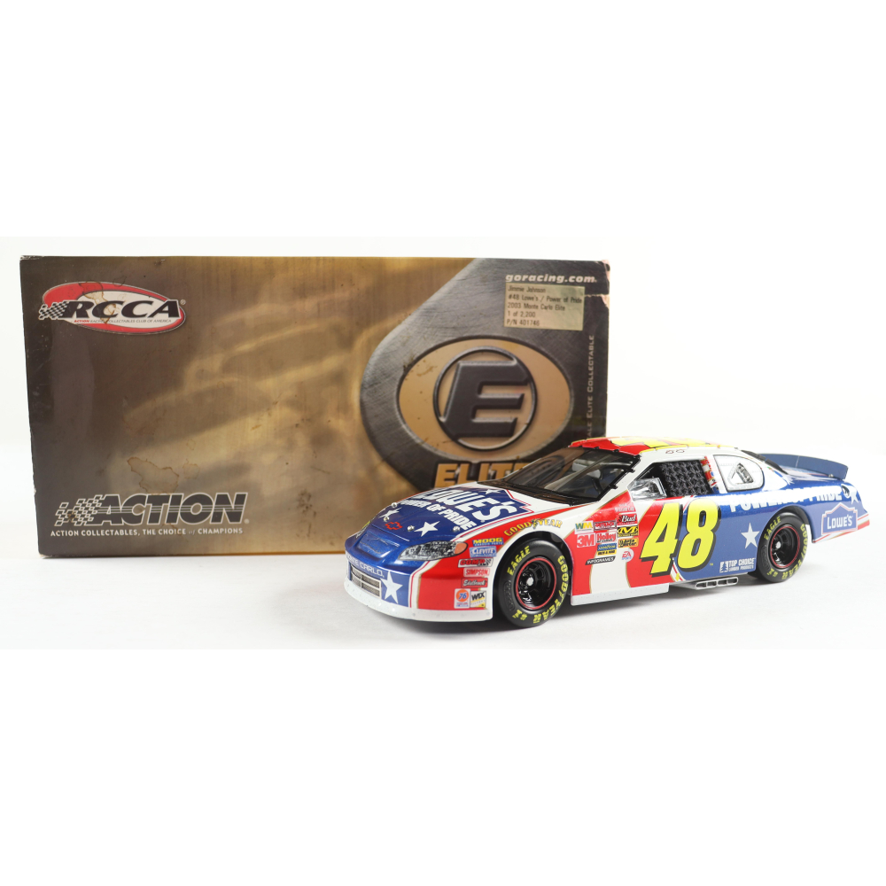 Jimmie Johnson LE NASCAR #48 Lowe's/Power of Pride 2003 Monte Carlo ...