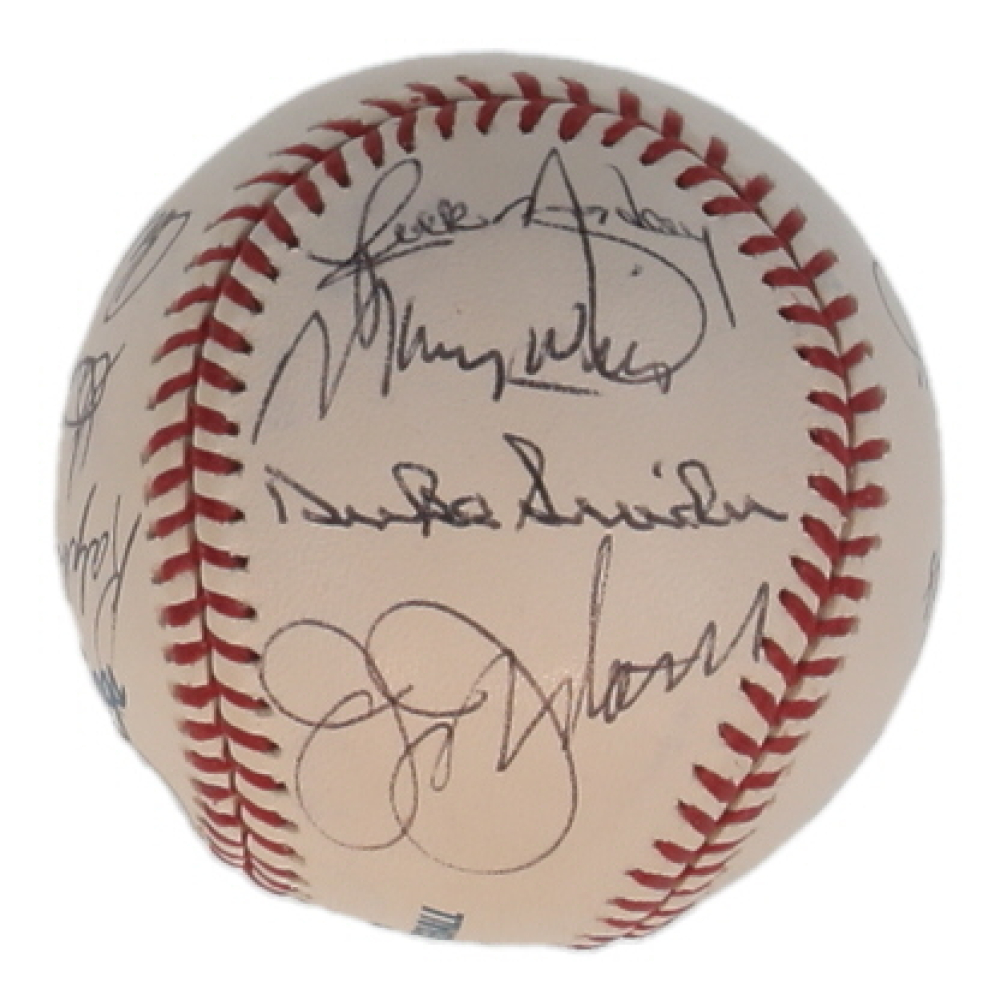 Dodgers Old Timers OML Baseball Signed by (12) with Duke Snider, Clem ...
