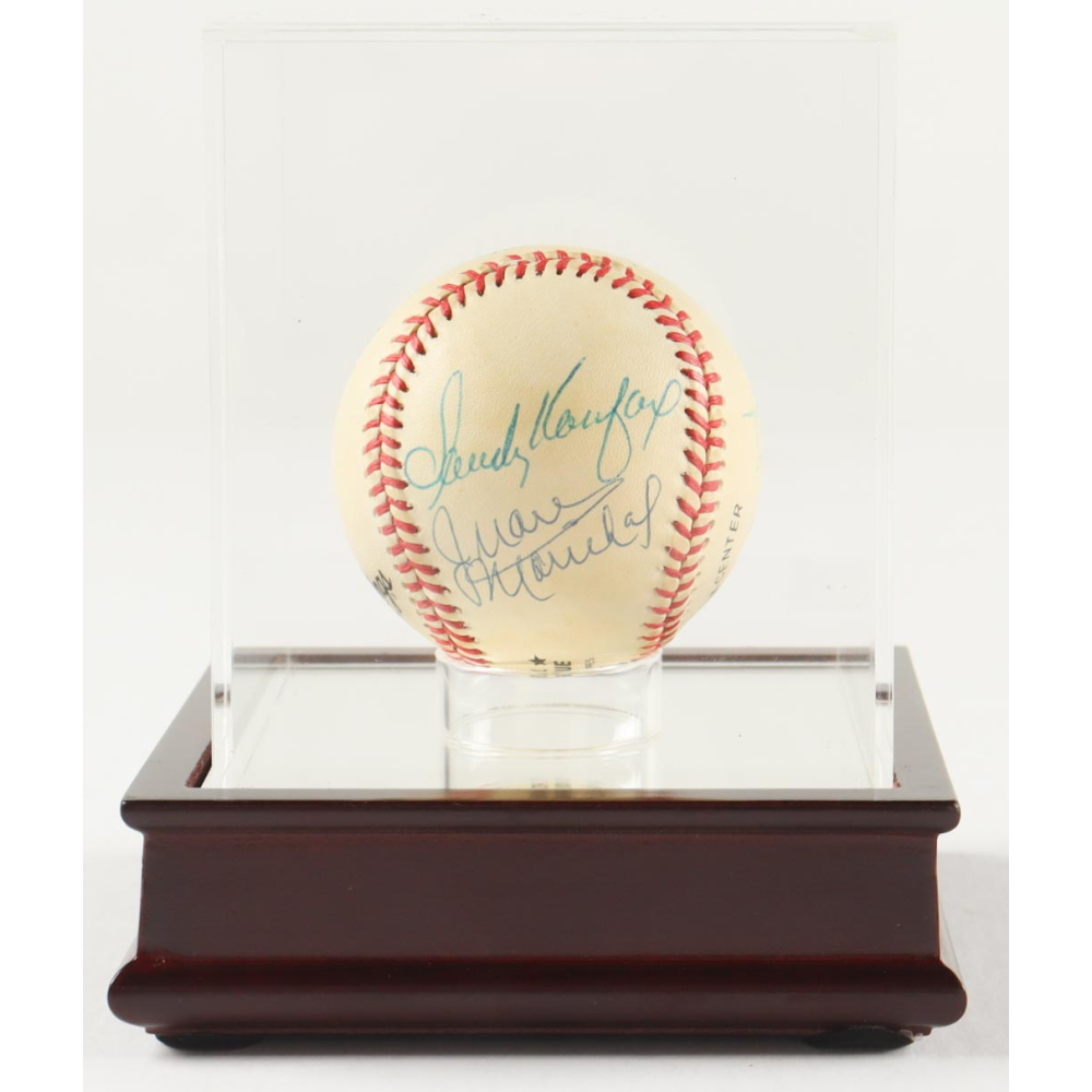 Baseball Pitching Greats ONL Baseball Signed by (7) with Warren Spahn ...