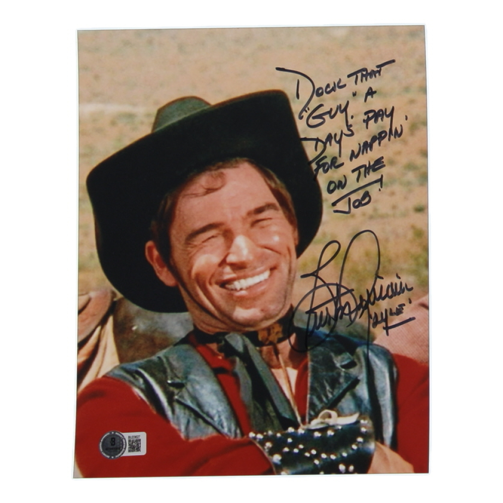 Burton Gilliam Signed "Blazing Saddles" 8x10 Photo with Movie ...