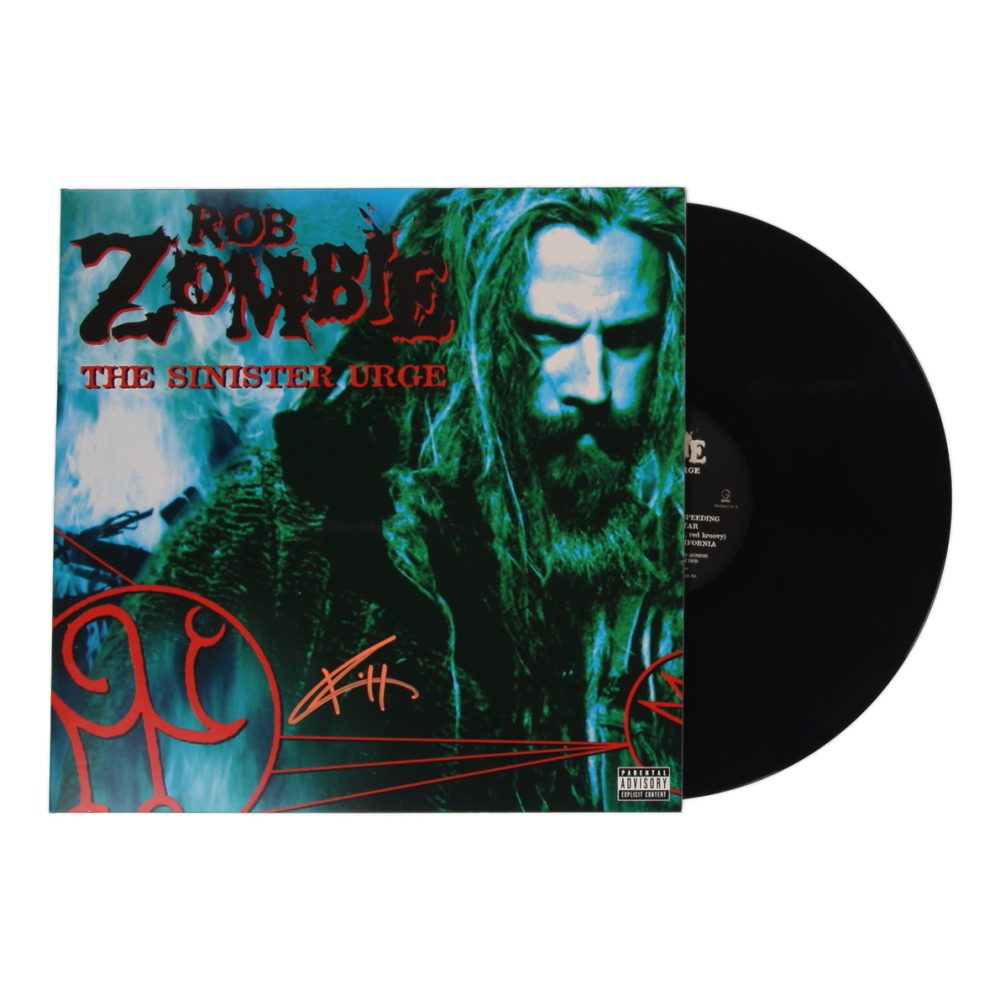 Mike Riggs Signed "The Sinister Urge" Vinyl Record Album (JSA ...